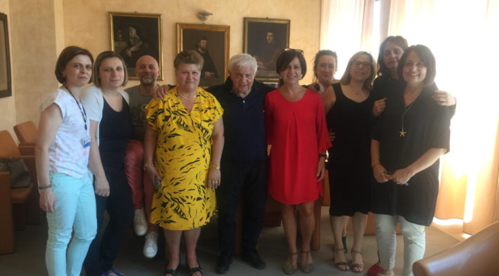 Don Antonio Mazzi e Barbara Invernizzi Fondazione Exodus ad Assisi
