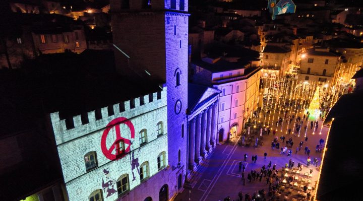 Assisi celebra Natale di Pace con Shiri e Montanari testimoni